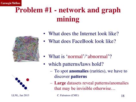 Ppt Large Graph Mining Patterns Tools And Cascade Analysis