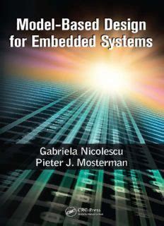 Model Based Design For Embedded Systems Computational Analysis Synthesis And Design Of