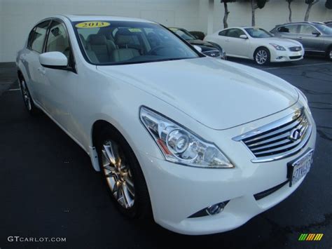 2013 Moonlight White Infiniti G 37 Journey Sedan 105779660 Photo 7