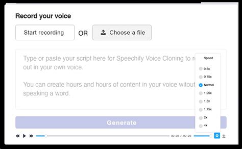 Free Ai Arabic Voice Cloning In 30 Seconds No Sign Up Required Speechify