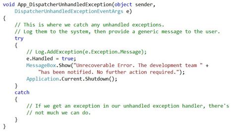 jeremy bytes clean code question exception handling