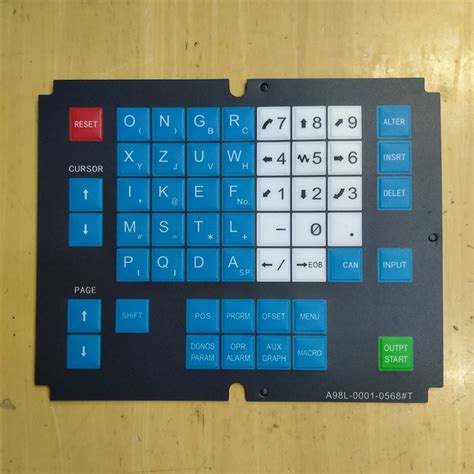 Membrane Fanuc Cnc Lathe Machining Center 0t 0m Ot Om Keyboard Panel