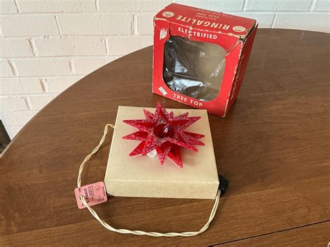 Ringalite Electrified Tree Top With Box Etsy