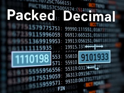 How Comp 3 Saves Space In Cobol Dbztech Technology Dossier