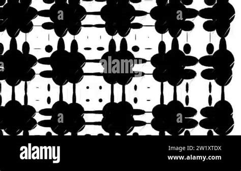 Shaded Grid Of Bubbles Growing And Shrinking To Form Bouncy Mask Stock Video Footage Alamy