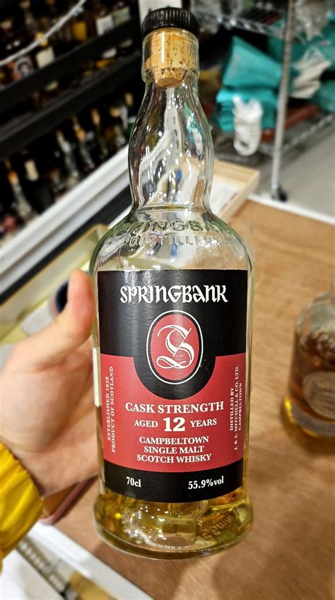캠벨타운 스프링뱅크 12년 Cs 배치 23번 깔끔하고 맛있는 100 버번캐 Springbank 12 Years Cask Strength Batch 23