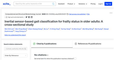Inertial Sensor Based Gait Classification For Frailty Status In Older Adults A Cross Sectional