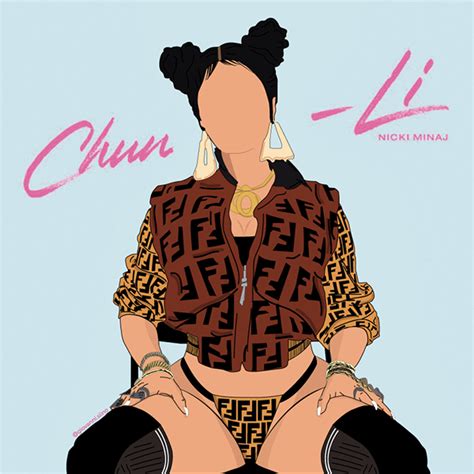 Nicki Minaj Chun Li Illustration On Behance