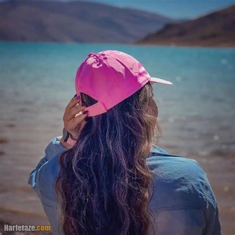 عکس پروفایل دخترانه با کلاه آفتابی فیک بدون چهره و بدون متن استوری