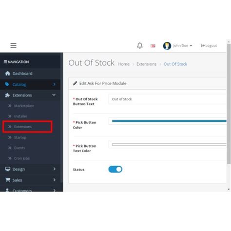 Opencart Out Of Stock Enable Disable Add To Cart Button Opencart