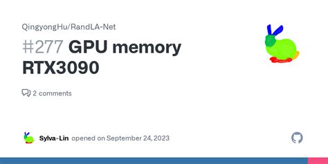 GPU Memory RTX3090 Issue 277 QingyongHu RandLA Net GitHub
