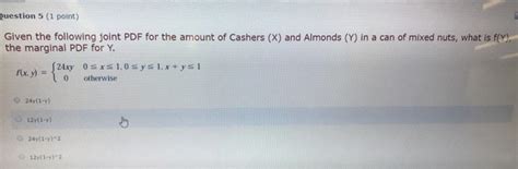 Solved Question 8 1 Point A Joint Gausslan Tri Variate Chegg