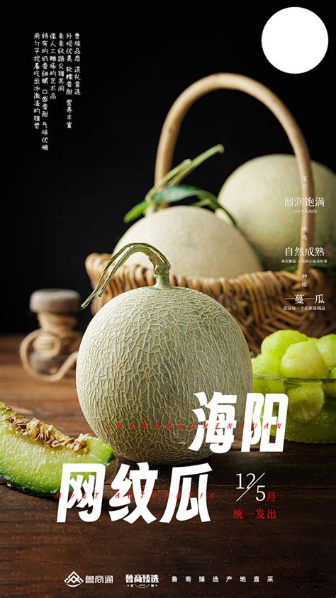 网纹瓜海报