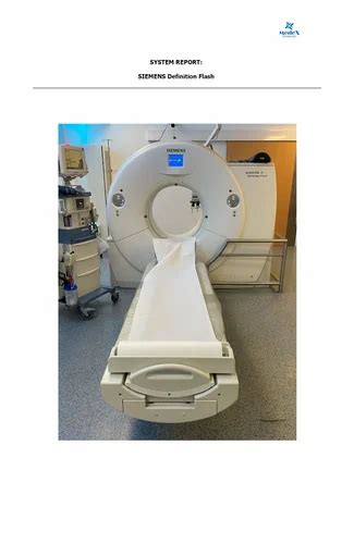 Siemens Definition Flash 256 Slice Ct Scan Used Refurbished At ₹ 19000000 Piece In Nagpur