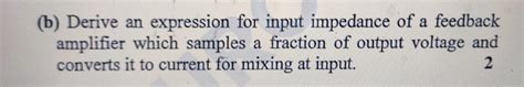 Solved Derive Expression For Efficiency Of A Class A Chegg Com