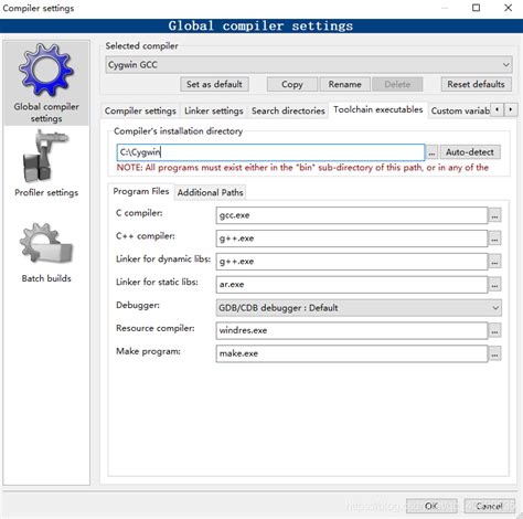 如何使用cygwin在windows下linux编程codeblocks Cygwin64 Csdn博客