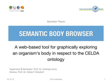 Semantic Body Browser Ppt