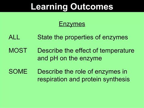 GCSE Biology Enzymes PPT