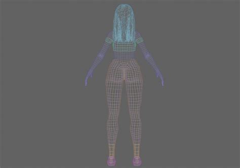 Cute Teen Woman V31862 3d Turbosquid 2267169