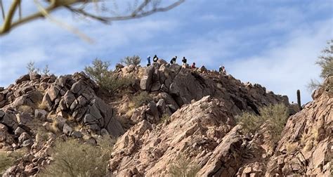 Camelback Mountain Trail Goes High Above Phoenix Unshakable Hiker