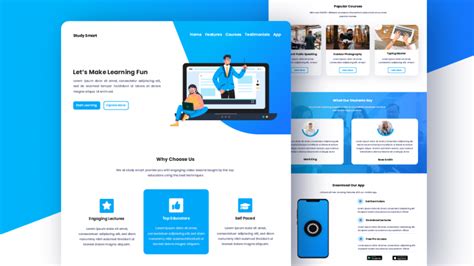 Responsive Website With Html Css And Javascript Coding Artist