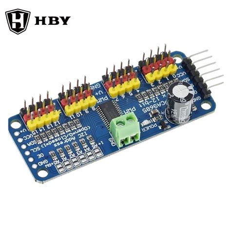 Kênh bit Điều Khiển PWM Servo Giao diện I C mô đun PCA mô đun Raspberry pi mô đun điều