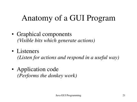 Ppt Gui Programming Powerpoint Presentation Free Download Id6046928