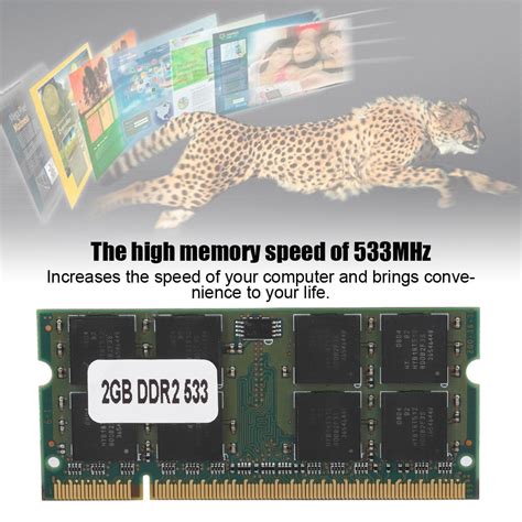 Cergrey 2GB DDR2 533MHz 200Pin For Laptop Motherboard Dedicated Memory ...