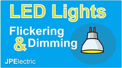 How To Fix Flickering Led Lights On Dimmer Homeminimalisite