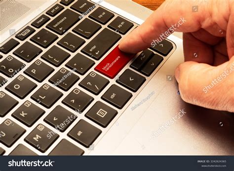 Hack Keyboard Red Over Royalty Free Licensable Stock Photos Shutterstock