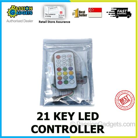 21 Key Led Controller Wireless Remote Rf 12v Light Strip