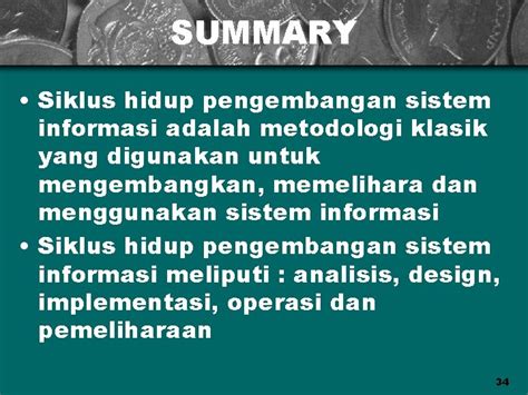 Sistem Informasi SIKLUS HIDUP DAN MANFAAT SISTEM INFORMASI