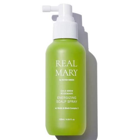 Rated Green, Real Mary, Cold Brew Rosemary Energizing Scalp Spray ...