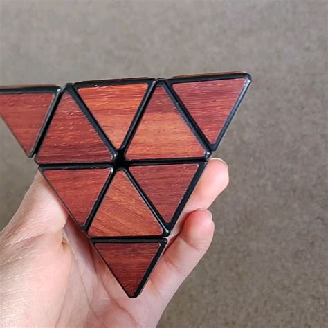 Im So Happy With My New Wooden Pyraminx R Cubers