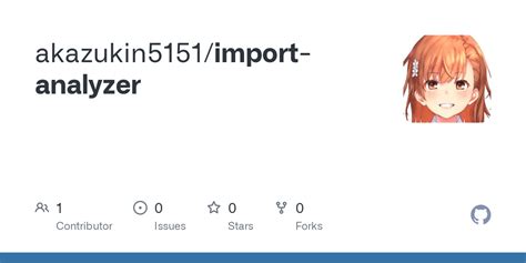 Github Akazukin5151import Analyzer