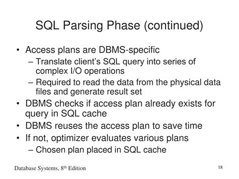 Ppt Database Systems Design Implementation And Management Eighth
