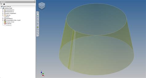 solved overlap conical cylinder autodesk community