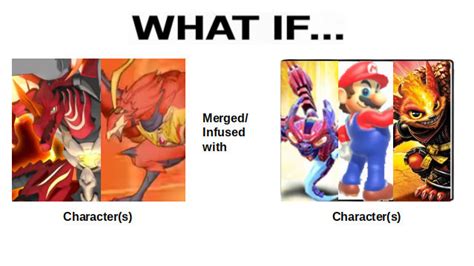 Drago And Flame Merged W Mario Spitfire Flarewolf By Novacharger7 On Deviantart