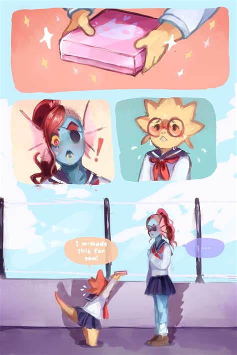 Undertale Alphys And Undyne There Is Literally Nothing Cuter Than This Cómics Undertale