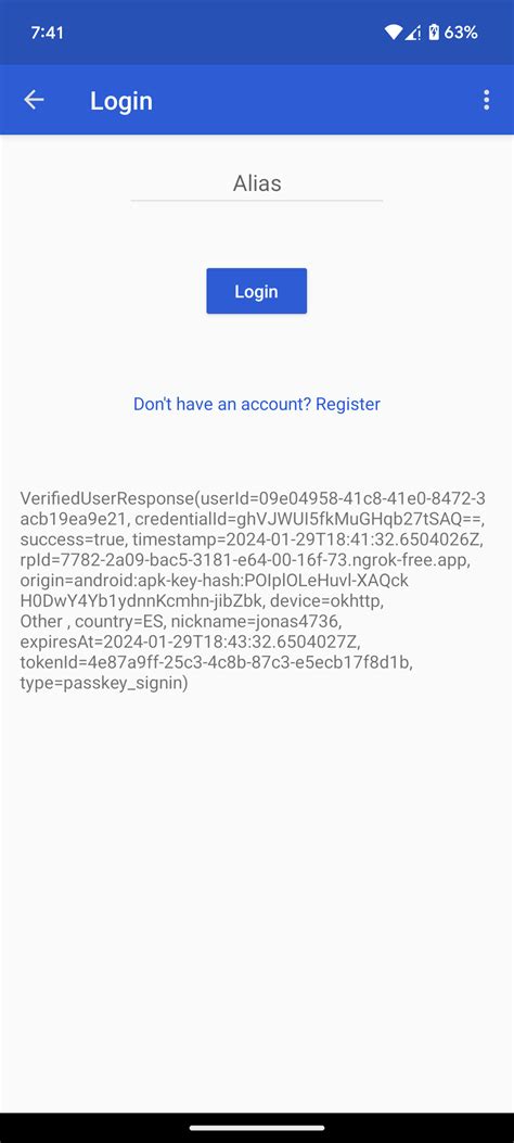 Android Client Sdk Passwordless Dev Documentation