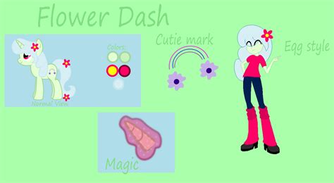 Flower Dash Reference Sheet By Flower Dash On Deviantart