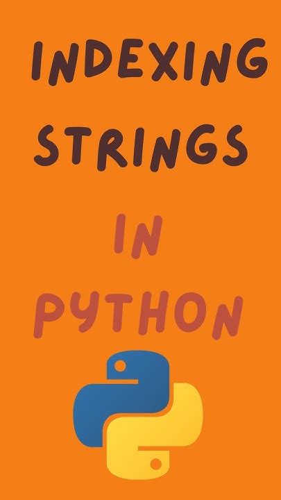 Indexing Strings In Python Pythonprogramming Indexing Coding Youtube