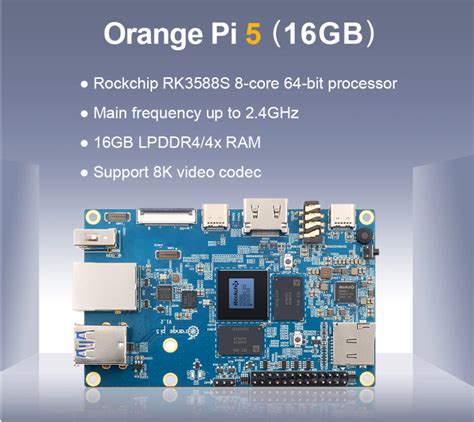 Orange Pi 5 Minicomputer Vn