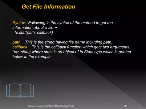 File System Node Js Pptx Operating Systems Computer Software And