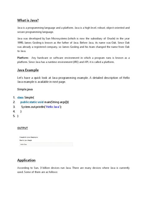what is java pdf java programming language java virtual machine