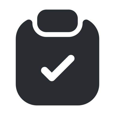 Clipboard Tick User Interface And Gesture Icons Clipboard Tick User Interface And Gesture Icons