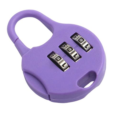 3 Digit Travel Combination Lock Small Colorful Code Locks For Locker Drawer Toolkit Cabinets