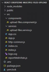 React Dropzone Example Multiple Files Upload With Progressbar Bezkoder