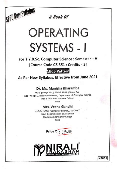 Operating Systems I Chapter To Bsc Computer Science Studocu