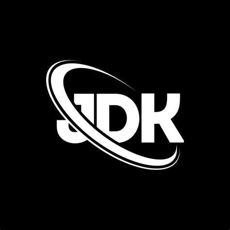 Jdk Logo Jdk Brief Jdk Brief Logo Design Initialen Jdk Logo Verbunden Mit Kreis Und Monogramm